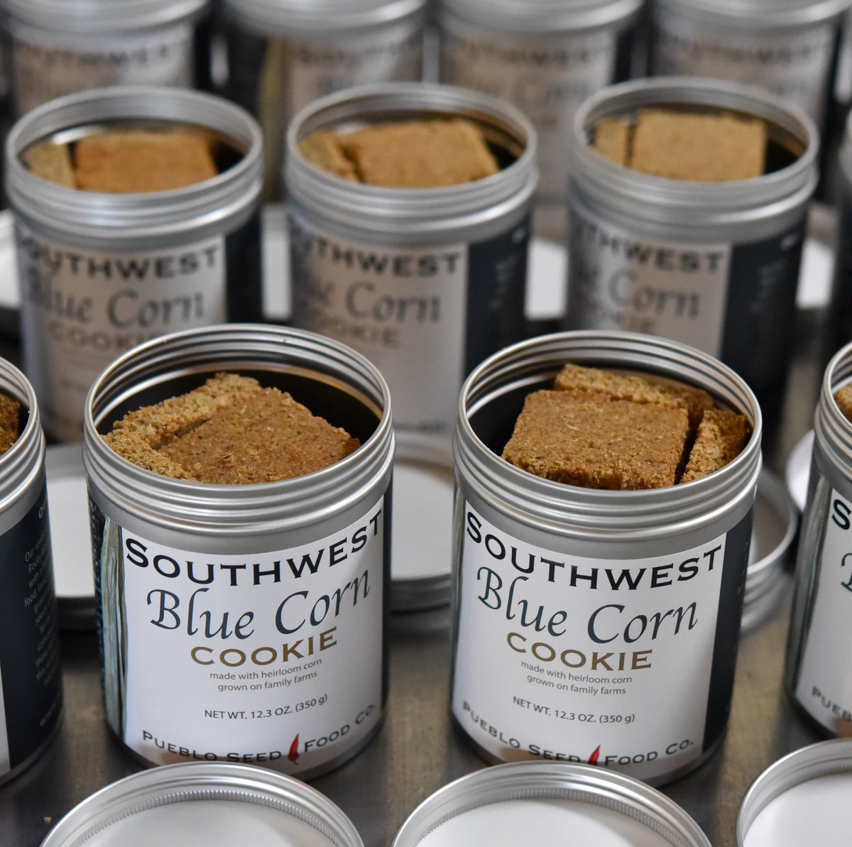 Southwest Blue Corn Cookies